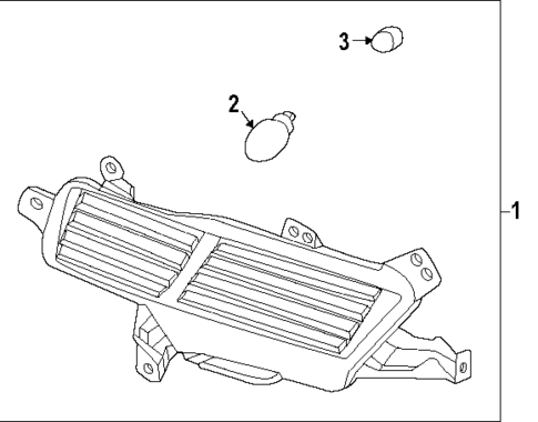 Backup Lamps for 2023 Hyundai Ioniq 5 | Hyundai OEM Parts Direct