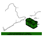 2012-2024 Land Rover Vehicle Battery LR091092 | Land Rover Cape Fear Parts