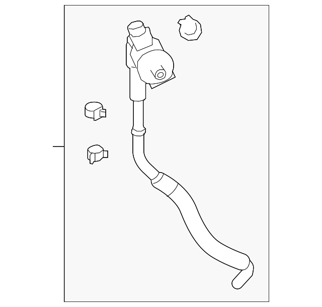 2012-2018 Infiniti Hose Assembly 14912-1MG0B | Faulkner Infiniti of ...