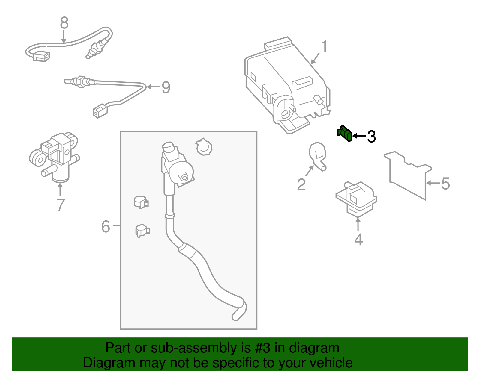 2014-2020 Infiniti M.A.P Sensor 22365-1KC0C | Faulkner Infiniti of ...
