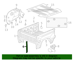 2019-2025 Chevrolet Deflector 85638767 GM | GMPartsDirect.com
