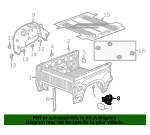 2019-2025 Chevrolet Fuel Tank Filler Pipe Housing 84745940 GM ...
