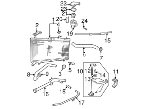 1998-2002 Hyundai Accent By-Pass Pipe 25435-22050 | OEM Parts Online