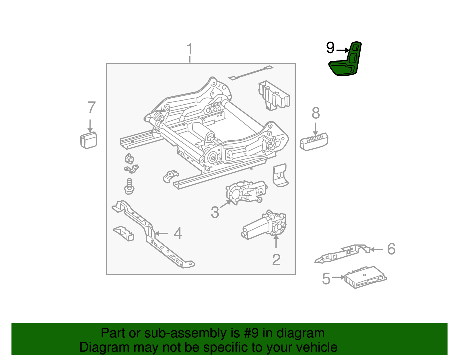 212-905-96-00-9107 - High-Quality Switch for 2010-2015 Mercedes-Benz ...