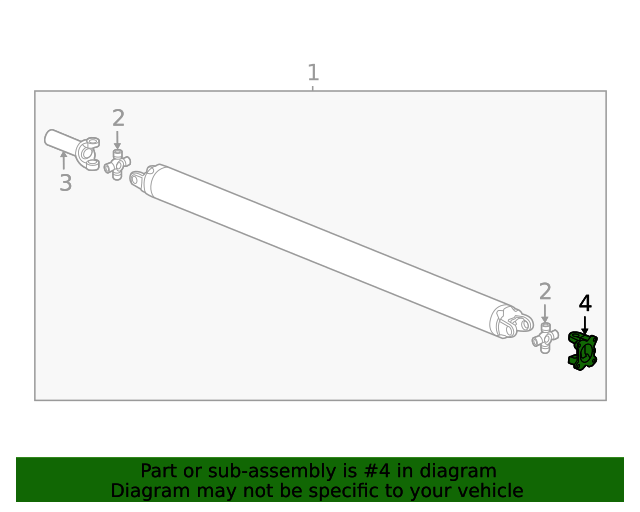 2020-2024 GM Drive Shaft Flange 84272142 GM | GMPartsDirect.com