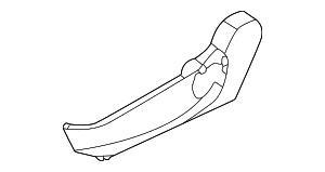 2020-2025 Nissan Versa Outer Finish Panel 87380-5EE0A | Nissan Parts ...