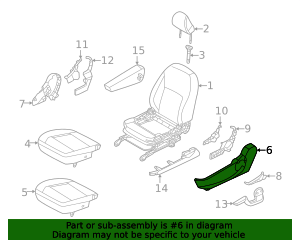 2020-2025 Nissan Versa Outer Finish Panel 87380-5EE0A | Nissan Parts ...