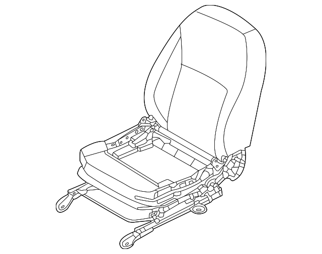 2022 Nissan Versa Seat Assembly 87651-5EG3E | Nissan Automotive Parts