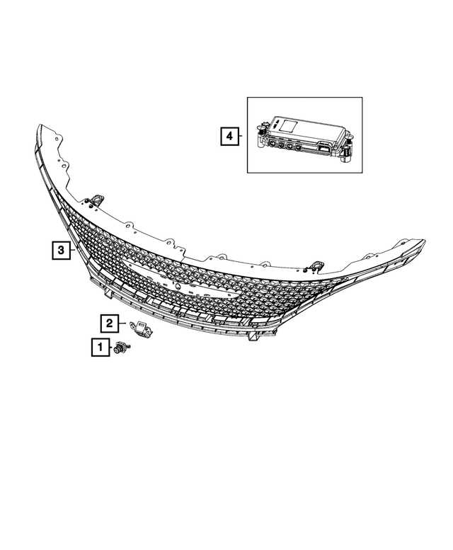 2017-2024 Mopar Camera, Right 68417514AA | My Mopar Parts