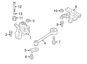 1093A146 - Motor Mount 2014-2020 Mitsubishi | Mitsubishi Direct Parts