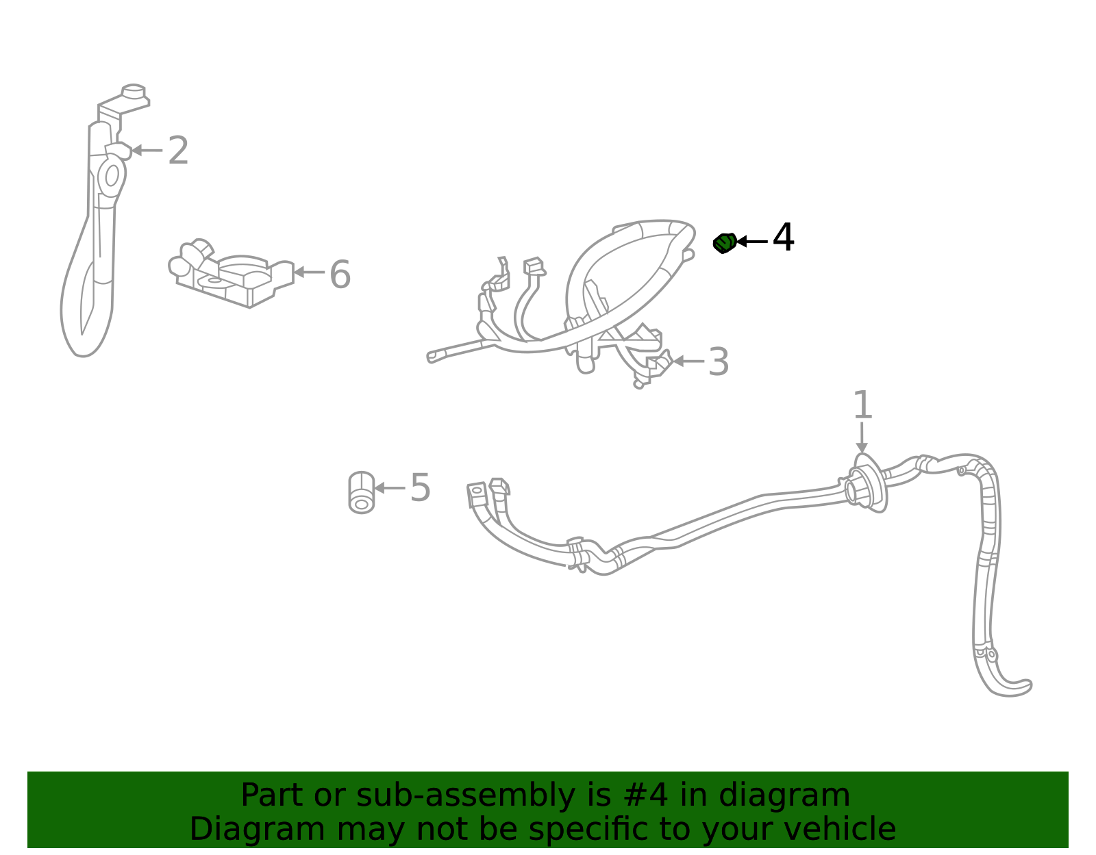2020-2024 Cadillac CT4 Multi-Purpose Nut 11549425 GM | GMPartsDirect.com