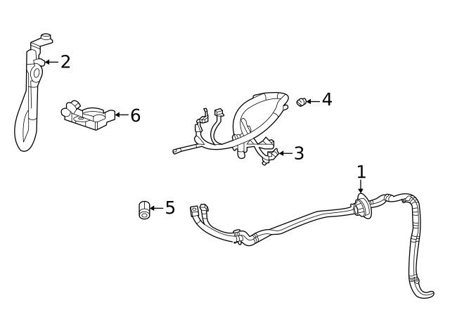 2023 Cadillac CT4 Positive Cable 86801285 | GMPartsDirect.com