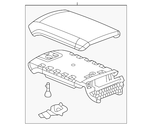 2020-2021 GMC Acadia Armrest 84779640 | GMPartsDirect.com