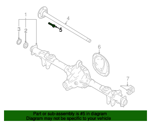 1997-2014 Ford Bolt w714059s439 | TascaParts.com