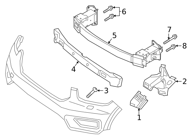 31449363 - Inner Bracket - 2019 2020 Volvo XC40 | Volvo OEM Parts Direct