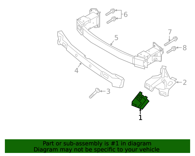2019-2023 Volvo Side Bracket - Passenger Side (RH) 31449339 ...
