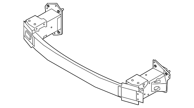 32297849 - Bumper Impact Bar - 2019 2020 Volvo XC40 | Volvo OEM Parts ...