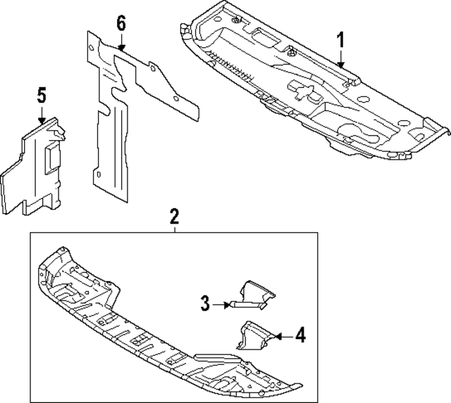 2022-2024 Mitsubishi Eclipse Cross Sight Shield 7450B542 | Mitsubishi ...