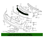 51117396923 - 2016-2019 BMW Absorber (51-11-7-396-923) | BMW of South ...