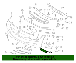 Genuine BMW 63-14-7-295-541 | Reflector | FREE Shipping on Most Orders ...