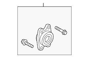 2016-2024 Audi Wheel Bearing 4M0-498-625-F | OEM Vehicle Parts