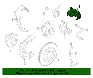 34-21-7-848-313 - Caliper - 2012-2019 BMW | Buy BMW Parts Now