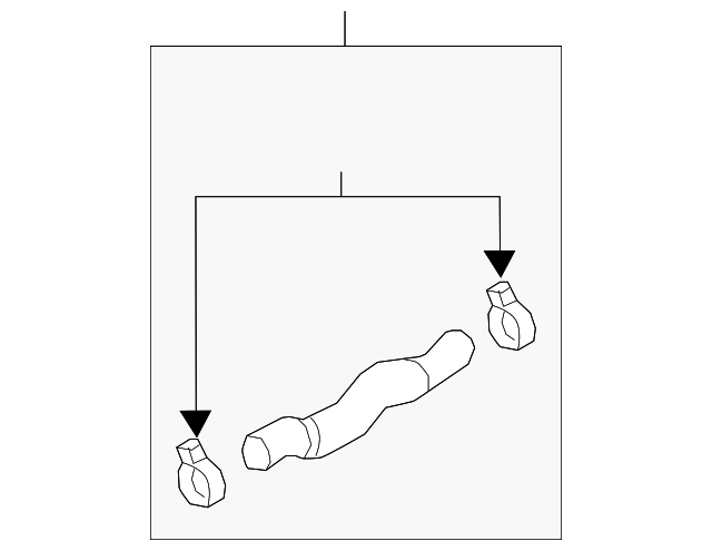 2017-2022 Genesis Hose Assembly Radiator Upper 25414-D2000 | OEM Parts ...