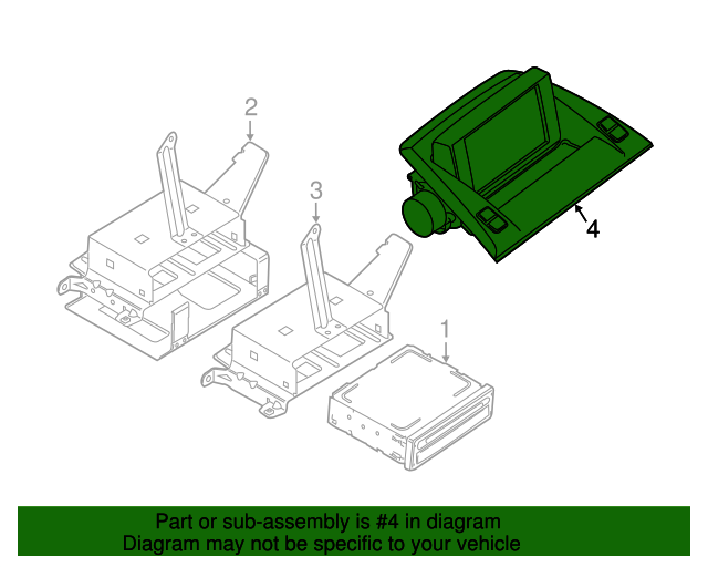 65503452285 - 2004-2010 BMW X3 Display Unit (65-50-3-452-285) | BMW of ...
