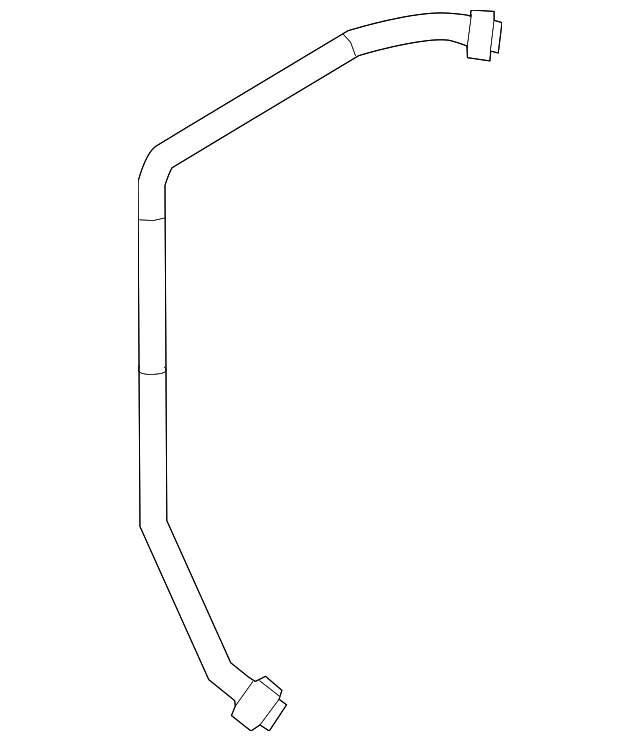2017-2020 Ford Overflow Hose HC3Z-8075-D | QuirkParts