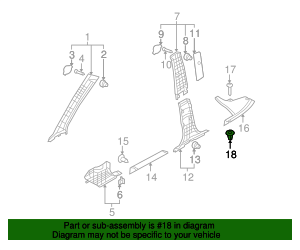 2006-2021 Kia OEM NEW 2006-20 Kia Tail Lamp Assembly Retainer End Cap ...