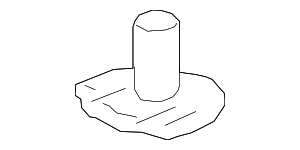 2019-2024 GM Radiator Lower Bracket 84212108 GM | GMPartsDirect.com