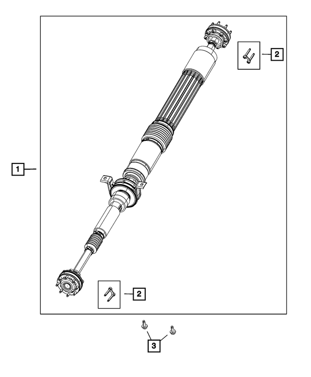 2020-2023 Jeep Gladiator Drive Shaft 68330600AB | Mopar Estores