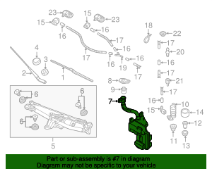 5Q0-955-453-R - Washer Reservoir 2015-2020 Audi | Audi OEM Parts