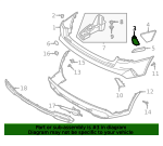 866V1-R5300 - Upper Absorber 2021-2023 Kia Sorento | Kia.Parts Store