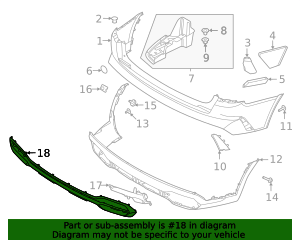2021-2023 Kia Sorento Trim Plate 86671-R5300 | OEM Parts Online