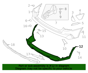 86610-R5310 - Lower Cover 2021-2023 Kia Sorento | Kia.Parts Store
