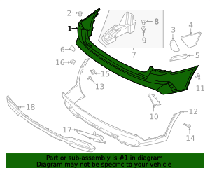 2021-2023 Kia Sorento Upper Cover 86611-R5300 | Kia Automotive Parts