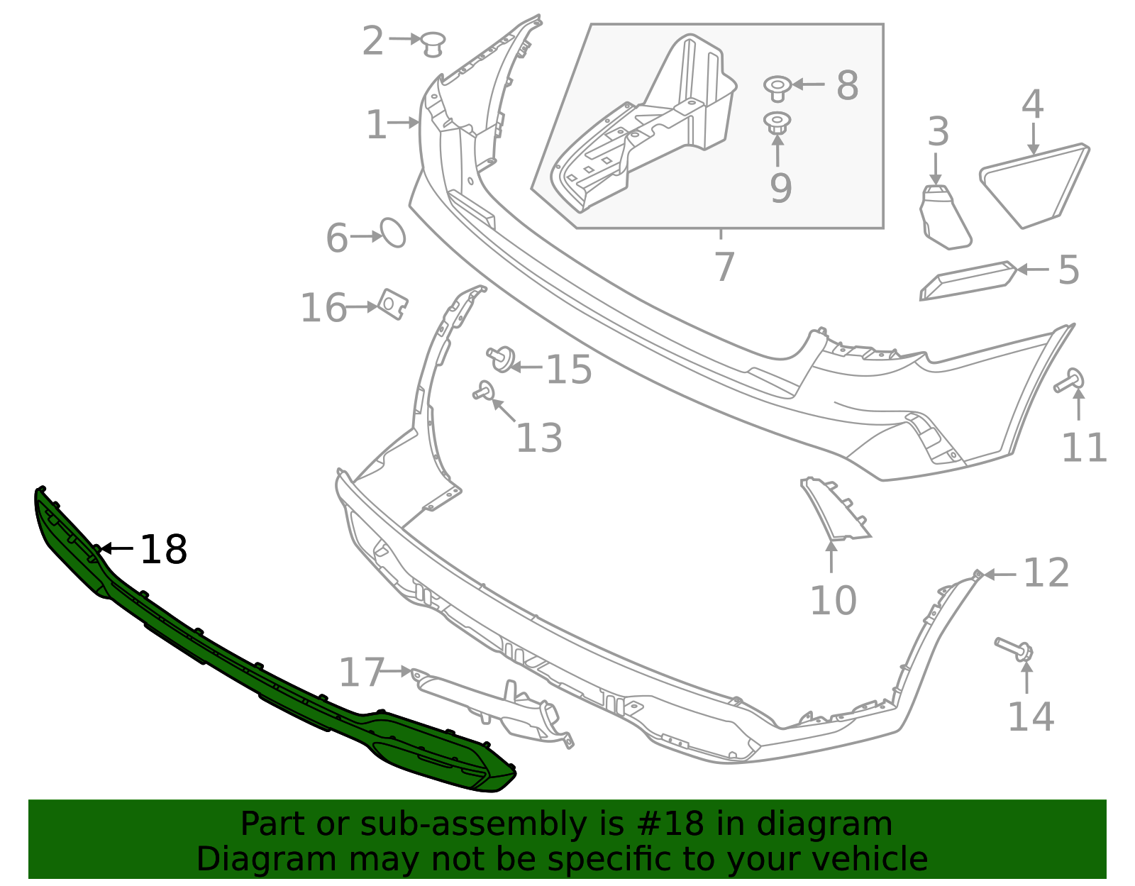 86671-R5300 - Skid Plate 2021-2023 Kia Sorento | Kia.Parts Store