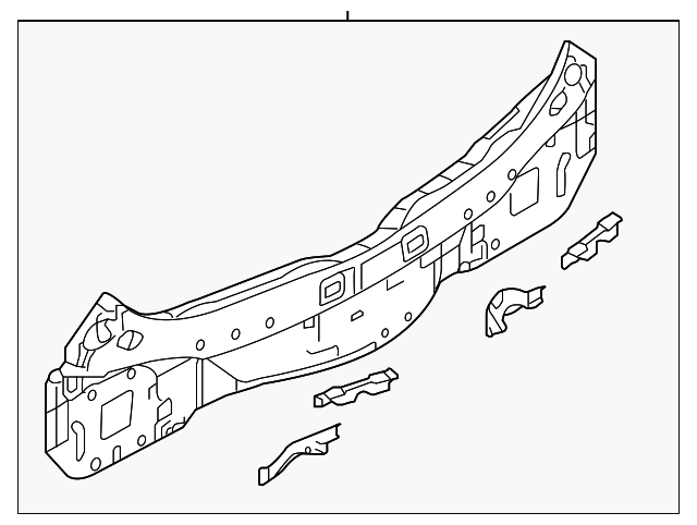 2012-2015 Mazda 5 Rear Panel Assembly CG15-70-750B | RealMazdaParts.com