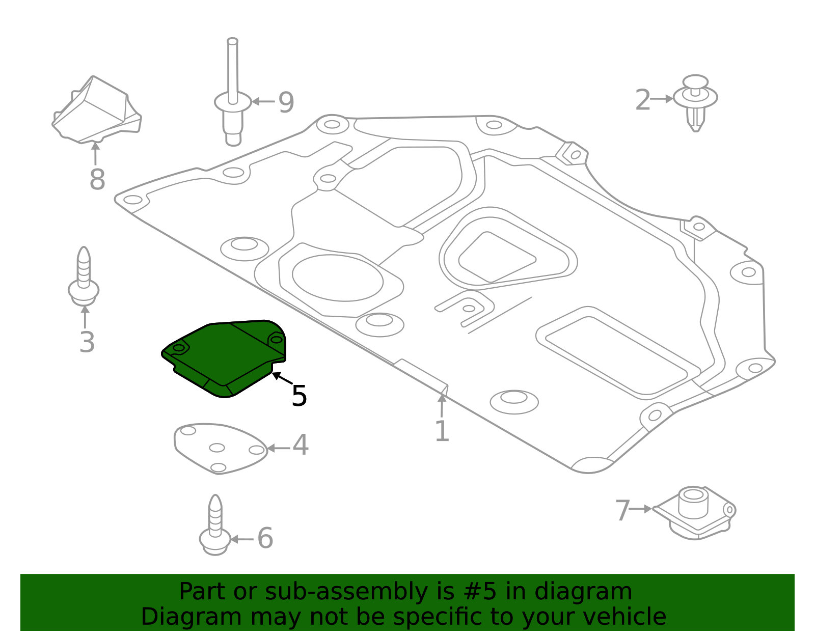 2019-2024 Mazda Under Cover Access Panel BDTS-56-071 | RealMazdaParts.com