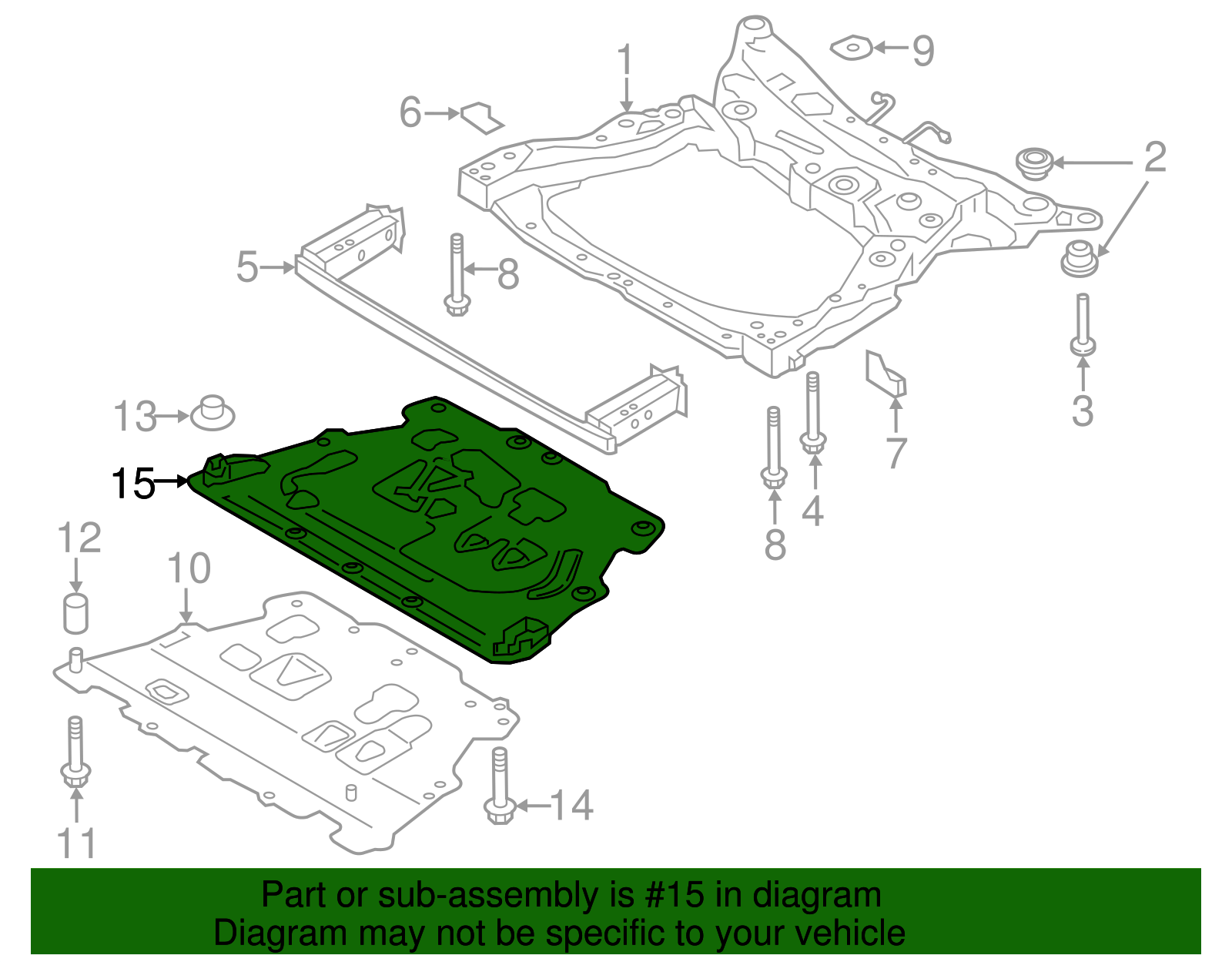 2020-2025 Volvo Lower Cover 32226491 | OEM Parts Online