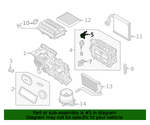 2023 Ford Escape Adjust Motor PZ1Z-19E616-H | OEM Parts Online