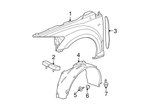 5116530AA - Cowl Top Panel Retainer - 2007-2023 Mopar | Mopar Parts Canada