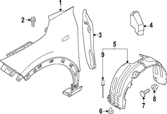 841E6-AT000 - Upper Insulator 2023-2024 Kia | Kia.Parts Store