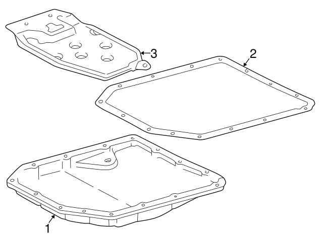 35330-20012 - Transmission Oil Filter - 1984-2002 Toyota | OEM Genuine ...