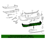 2017-2019 Jeep Compass Lower Cover 68352703AB | TascaParts.com