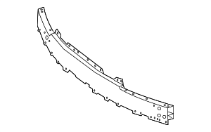 213-620-93-00 - Impact Bar 2018-2021 Mercedes-Benz | Mercedes-Benz USA ...