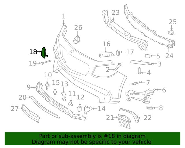 213-885-53-00-9999 - Tow Eye Cap 2018-2020 Mercedes-Benz | Mercedes ...