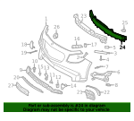 213-620-93-00 - Impact Bar 2018-2021 Mercedes-Benz | Mercedes-Benz USA ...