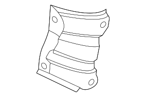 71248-K0000 - Body A-Pillar Bracket 2020-2021 Kia Soul | Kia.Parts Store